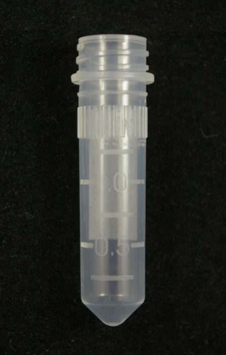 20ml Screw Cap Microtube With Moulded Graduations Conical Base