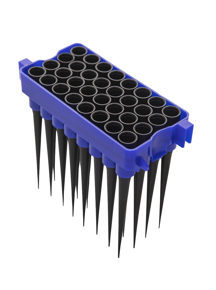 200µl Qiagen® Compatible Tip, filtered, black, non sterile, racked x 128 200µl Qiagen® Compatible Tip, filtered, black, non sterile, racked x 128